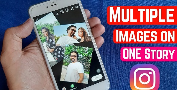 How To Add Multiple Photos To One Instagram Story Global Shop